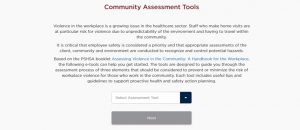 Workplace Violence Risk Assessment - Workplace Violence